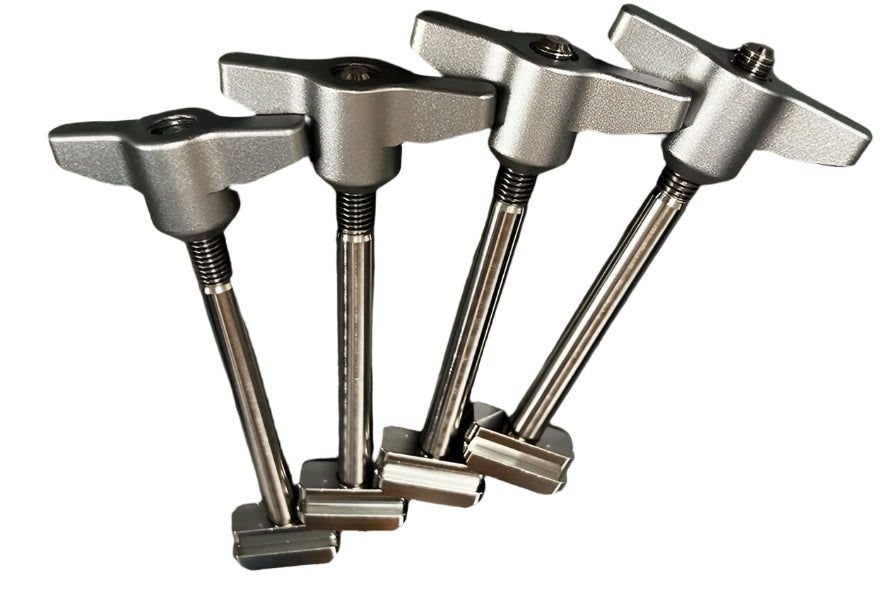 Custom Wingscrews M7 Wingnut Set for Foil Drive Gen2 MAX