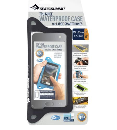 TPU Guide Waterproof Case for Smartphones